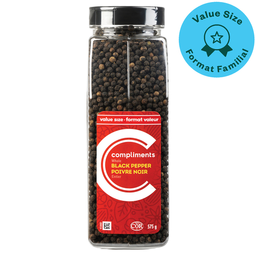 Buy Compliments Whole Black Pepper 575 g | Safeway Canada