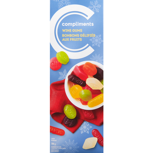 Buy Compliments Tower Candy Wine Gums 700 g | Sobeys Inc.