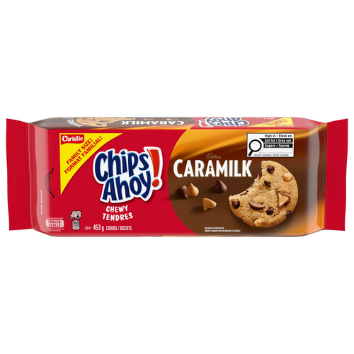 Buy Christie Chips Ahoy! Cadbury Caramilk Chewy Cookies Family Size 453 ...
