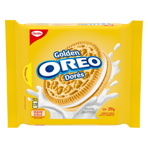 Buy Oreo Sandwich Cookies Golden 270 g | FreshCo