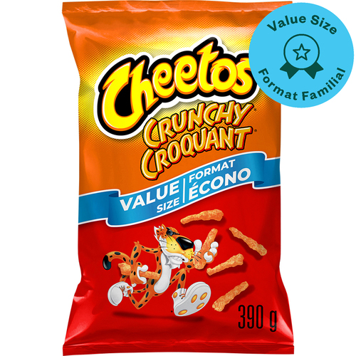 Buy Cheetos Cheese Flavoured Snacks Crunchy 390 g | Sobeys Inc.