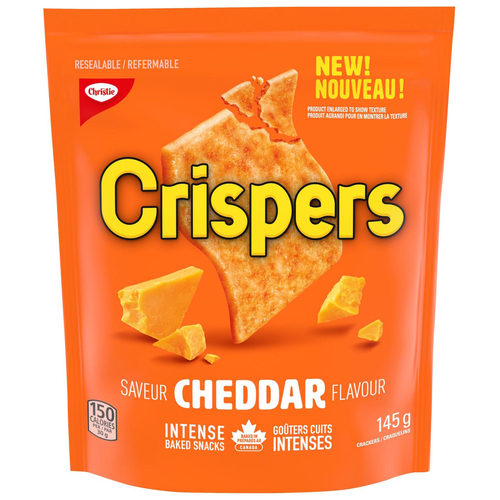 Buy Christie Baked Snacks Crispers Cheddar 145 g | Sobeys Inc.