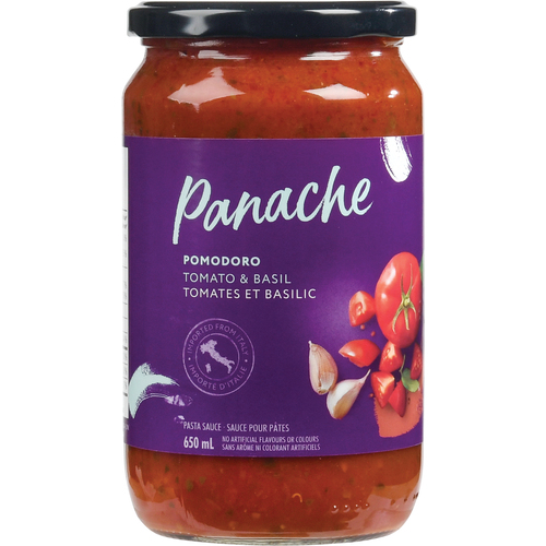 Buy Panache Pasta Sauce Pomodoro Tomato & Basil 650 ml | Sobeys Inc.