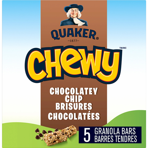 Buy Quaker Chewy Granola Bars Chocolate Chip 120 g | FreshCo