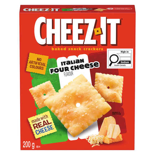 Buy Kellogg's Cheez-It Cracker Italian Four Cheese 200 g | Sobeys Inc.