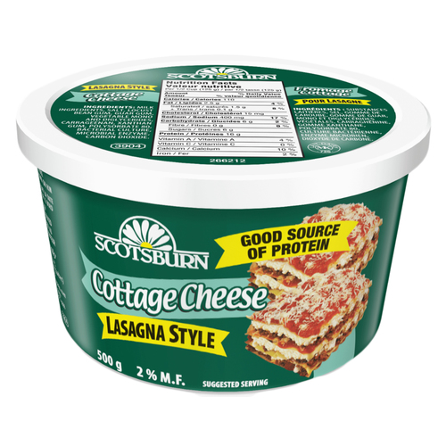 Buy Scotsburn 2% Cottage Cheese Lasagna Style 500 g | Sobeys Inc.