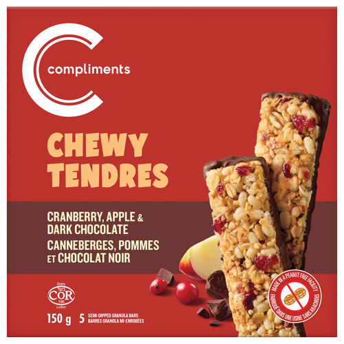 Buy Compliments Chewy Granola Bars Cranberry Apple And Dark Chocolate ...