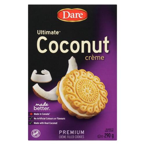Buy Dare Ultimate Peanut-Free Cookies Coconut Creme 290 g | FreshCo
