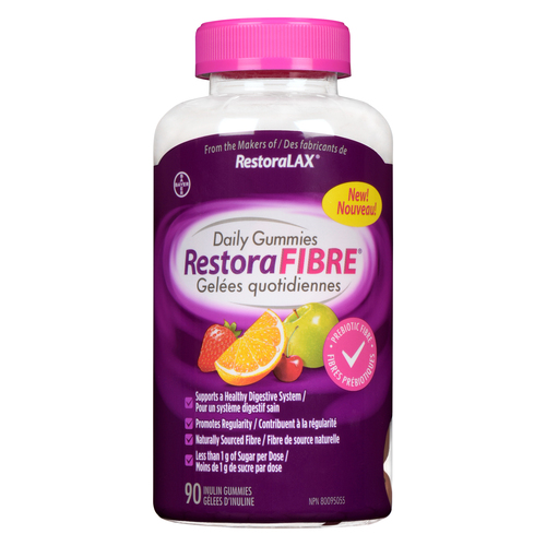 Buy Restora Fibre Daily Gummies 90 EA | FreshCo