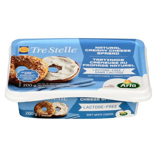 Buy Tre Stelle Natural Cream Cheese Lactose-Free 200 g | FreshCo