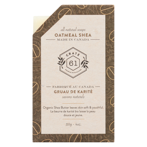 Buy Crate 61 Soap All Natural Oatmeal Shea 110 g | Sobeys Inc.