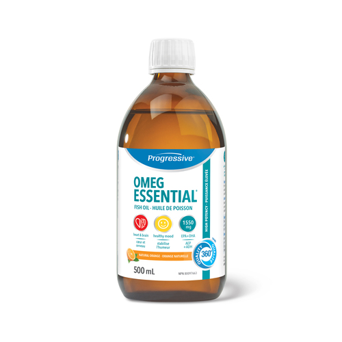 Buy Progressive Supplement Liquid Omeg Essential Fish Oil Natural ...