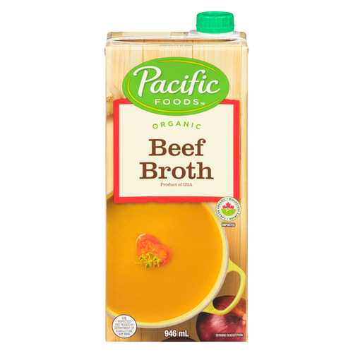 Buy Pacific Foods - Aseptic Broth Organic Broth Beef 946 ml | Sobeys Inc.