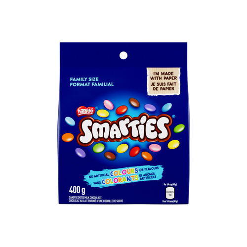 Buy Smarties Candy Coated Milk Chocolate Family Pouch 400 g | Safeway ...