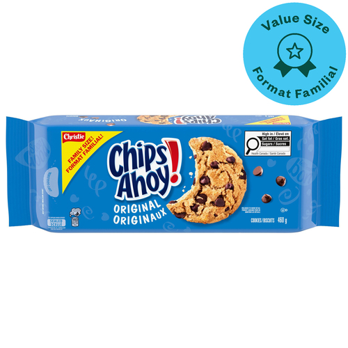 Buy Christie Chips Ahoy! Cookies Original Family Size 460 g | Sobeys Inc.