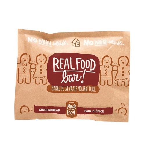 Buy Made With Local Real Food Bar Gingerbread 53 g | Sobeys Inc.