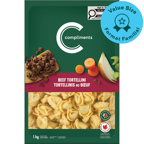Buy Compliments Filled Pasta Beef Tortellini 1 kg | Safeway Canada