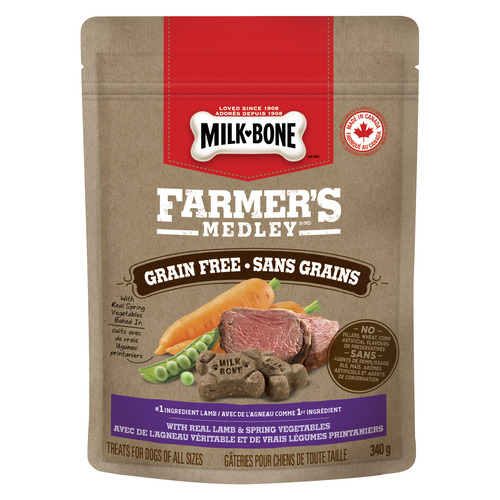 Buy Milk-Bone Grain-Free Dog Biscuits Farmer's Medley Lamb & Spring ...