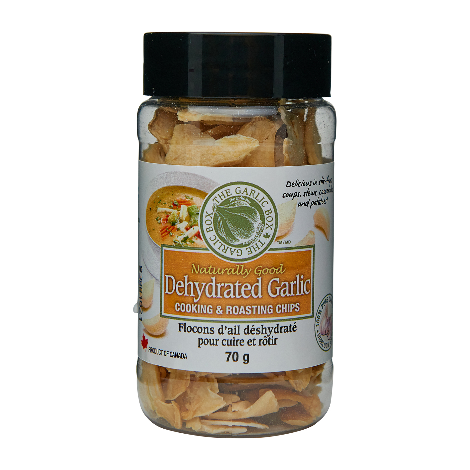 Buy The Garlic Box Dehydrated Garlic Chips 70 g | Sobeys Inc.