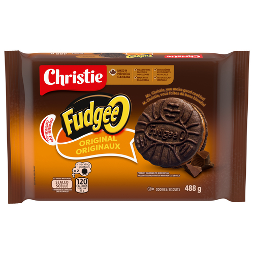 Buy Fudgee-O Sandwich Cookies Chocolatey Creme Filled 488 g | Foodland
