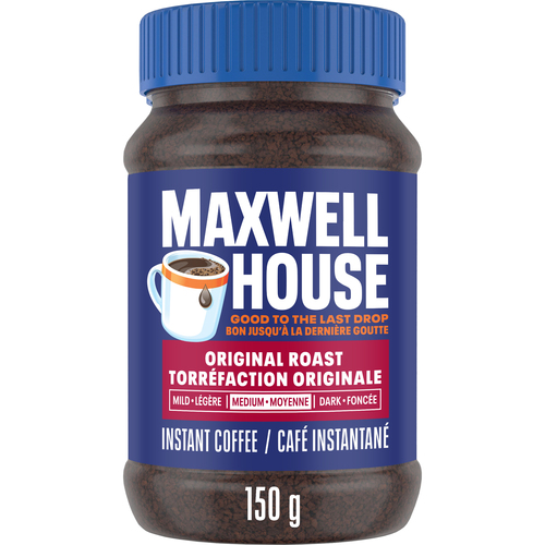 Buy Maxwell House Instant Coffee Original Roast 150 g | IGA