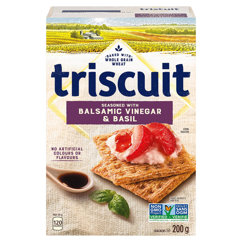 Buy Triscuit Crackers Balsamic Vinegar & Basil 200 g | Sobeys Inc.