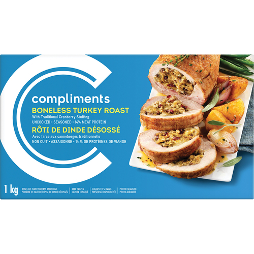 Buy Compliments Frozen Turkey Roast with Cranberry Stuffing 1 kg ...