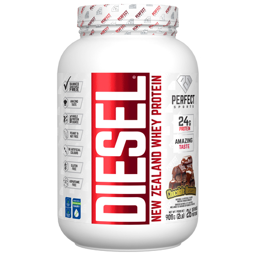 Buy Perfect Sports Diesel Chocolate Obsession Whey Protein Powder 908 g ...