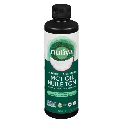 Buy Nutiva Organic Medium Chain Triglycerides Oil From Coconut 473 ml ...