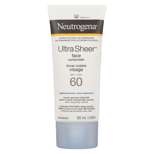 Buy Neutrogena Ultra Sheer Face Sunscreen SPF 60 88 ml | Safeway Canada
