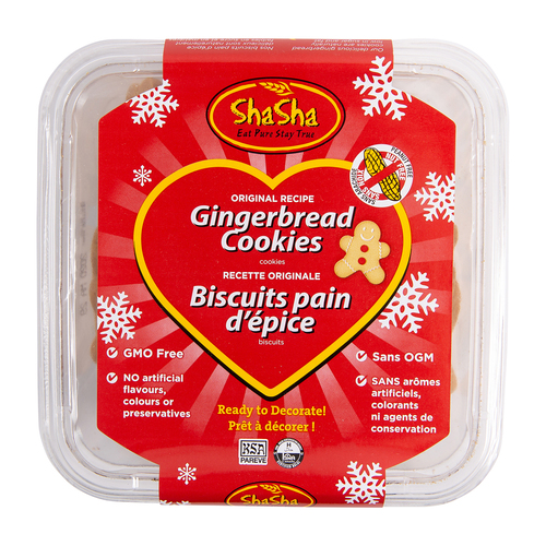 Buy ShaSha Peanut-Free Cookies Gingerbread 240 g | Sobeys Inc.