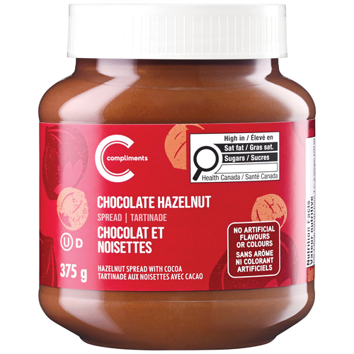 Buy Compliments Spread Chocolate Hazelnut 375 g | Safeway Canada