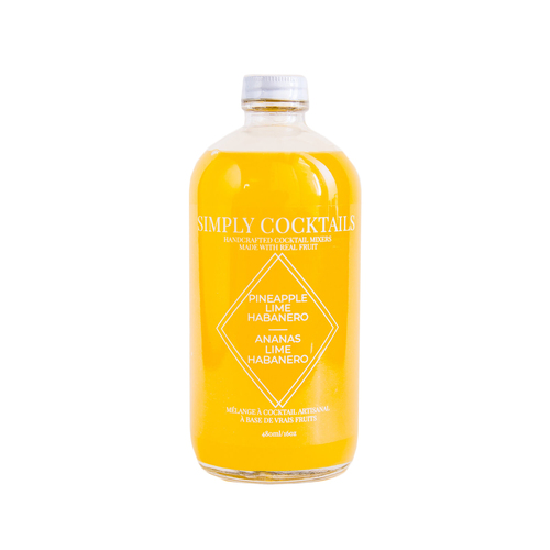 Buy Simply Cocktails Non Alcoholic Mixer Pineapple Habanero 480 ml ...