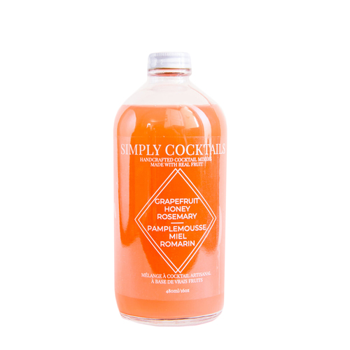 Buy Simply Cocktails Non Alcoholic Grapefruit Honey Rosemary 480 ml ...