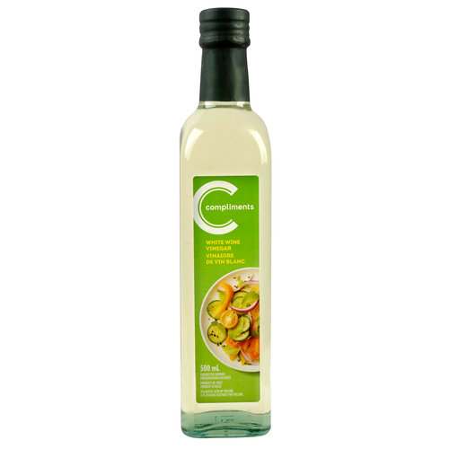 Buy Compliments Vinegar White Wine 500 ml | Sobeys Inc.