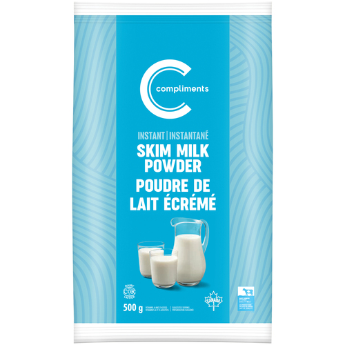 Buy Compliments Instant Skim Milk Powder 500 g | Sobeys Inc.