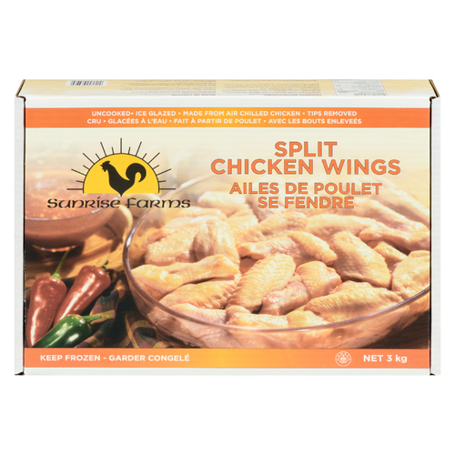 Buy Sunrise Farms Frozen Chicken Wings Split Tip Removed | Sobeys Inc.
