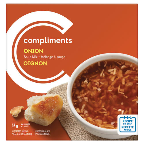 Buy Compliments Dry Soup Mix Onion 57 g | FreshCo