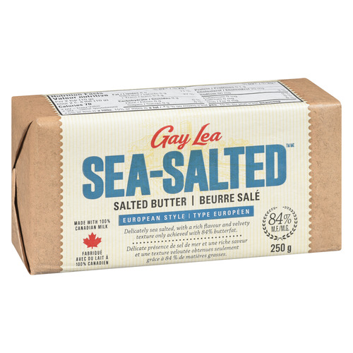 Buy Gay Lea 84% Butter Sea Salted 250 g | Sobeys Inc.