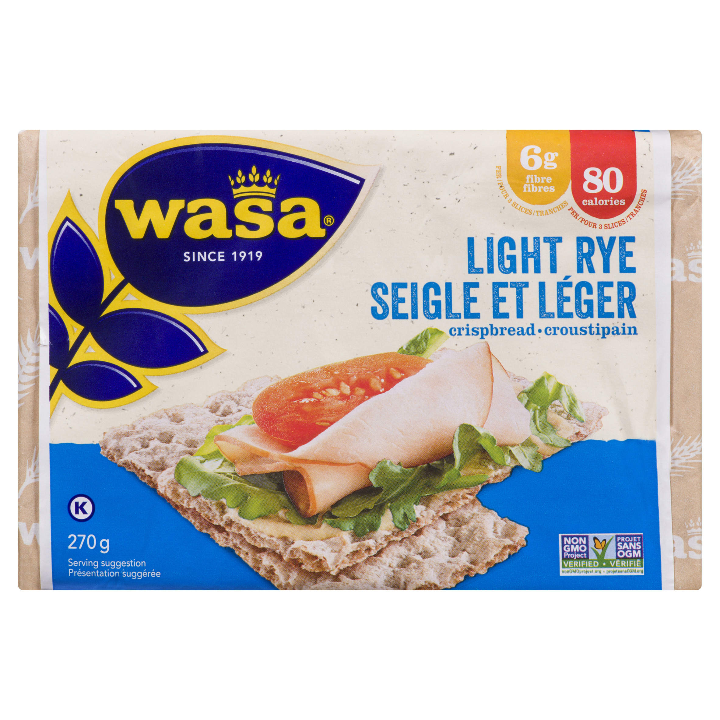 Buy Wasa Crispbread Light Rye 270 g | Sobeys Inc.