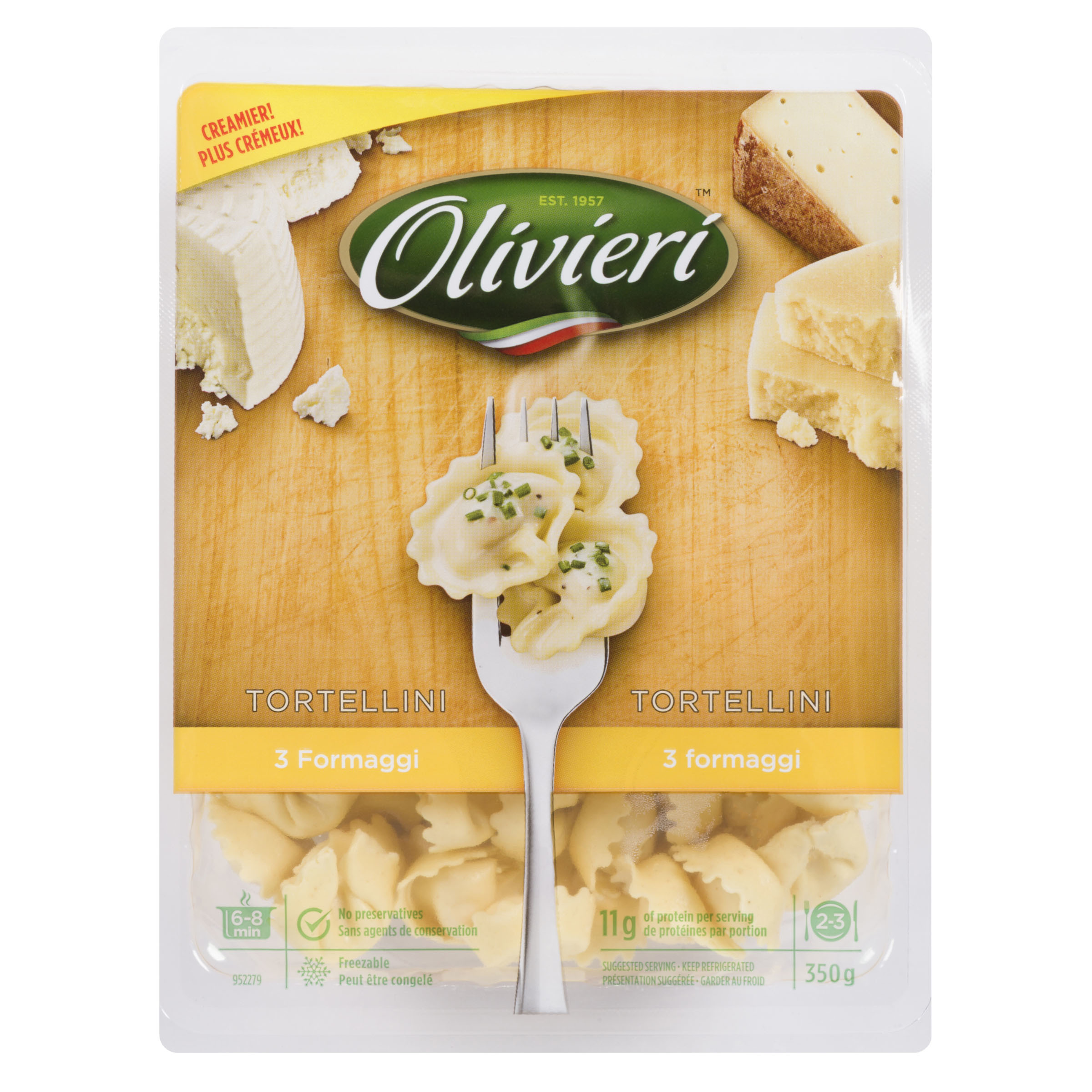 Buy Olivieri Pasta 3 Formaggi Tortellini 350 g | Safeway Canada