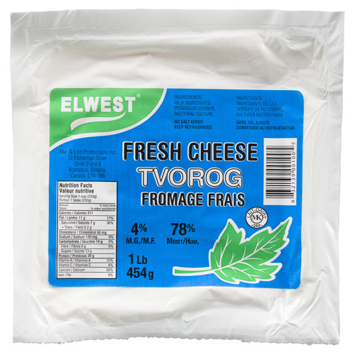 Buy Elwest Tvorog Fresh Cheese 454 g | FreshCo