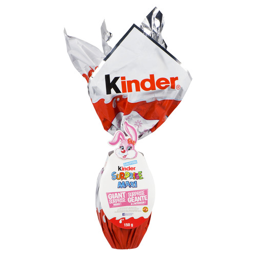 Buy Kinder Surprise Maxi Giant Chocolate Easter Egg Pink 150 g | FreshCo
