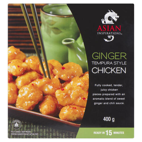 Buy Asian Inspirations Frozen Tempura Chicken Ginger 400 g | FreshCo