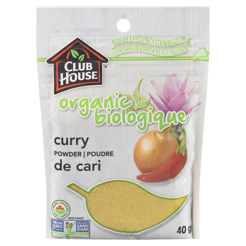 Buy Club House Organic Curry Powder Bag 40 g | Sobeys Inc.