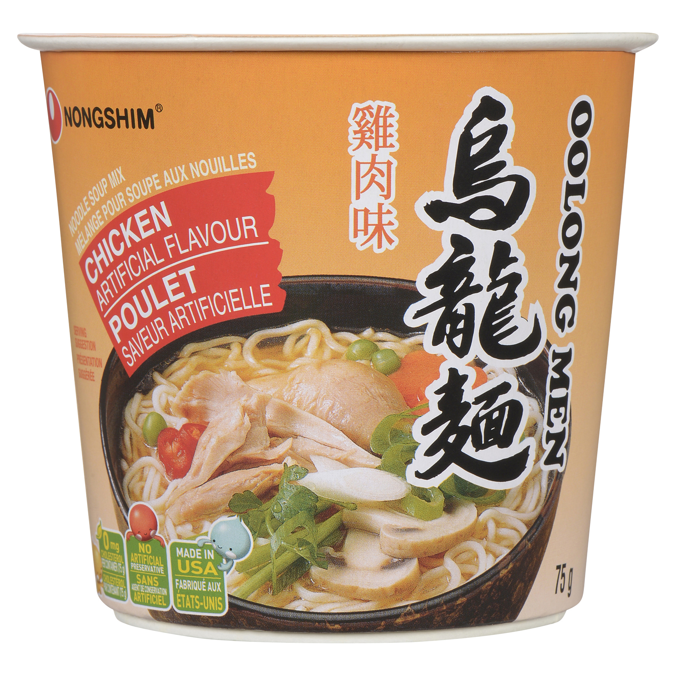 Buy Nong Shim Noodle Soup Cup Oolong Men Chicken 75 g | Safeway Canada