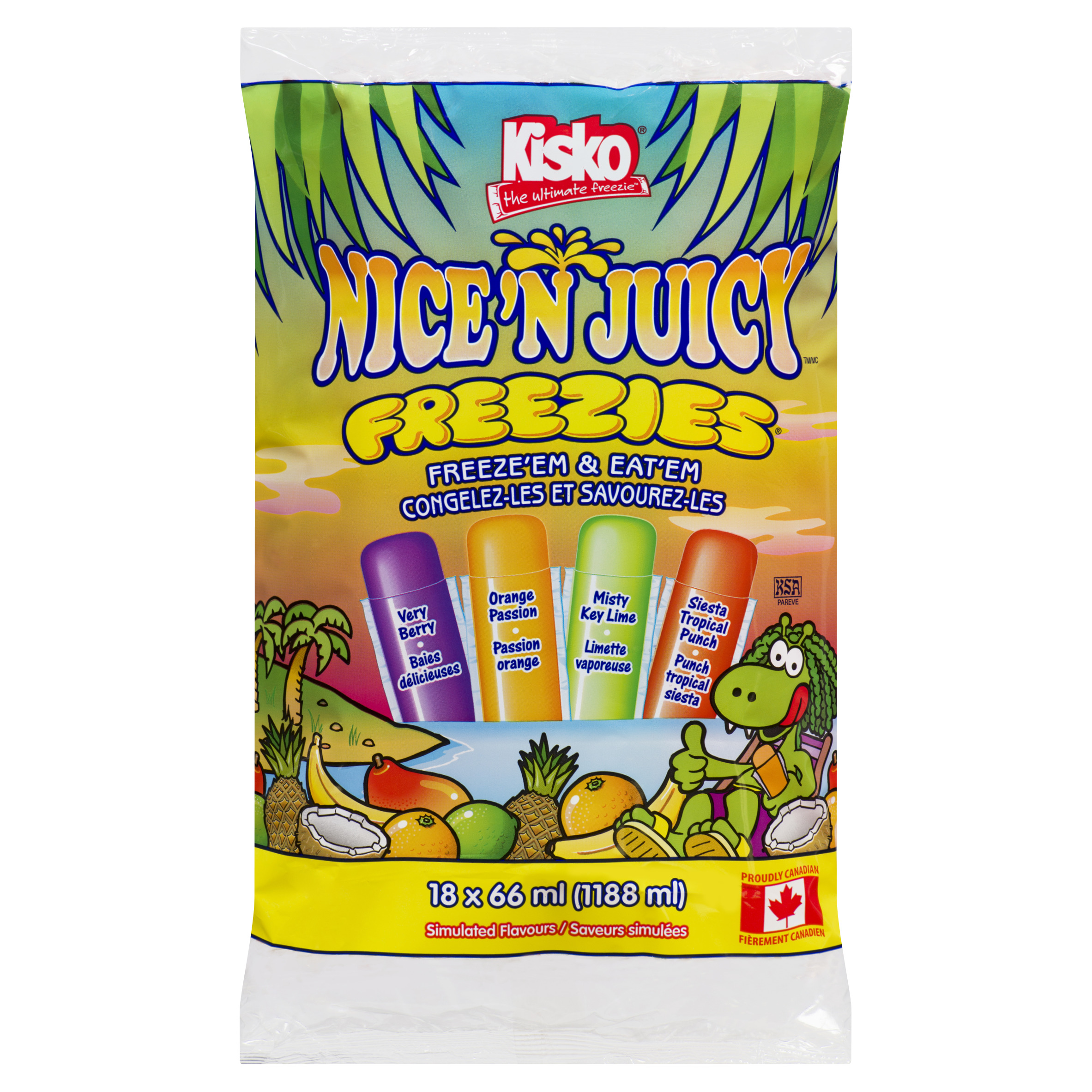 Buy Nice 'N Juicy Freezies 18 x 66 ml | Sobeys Inc.