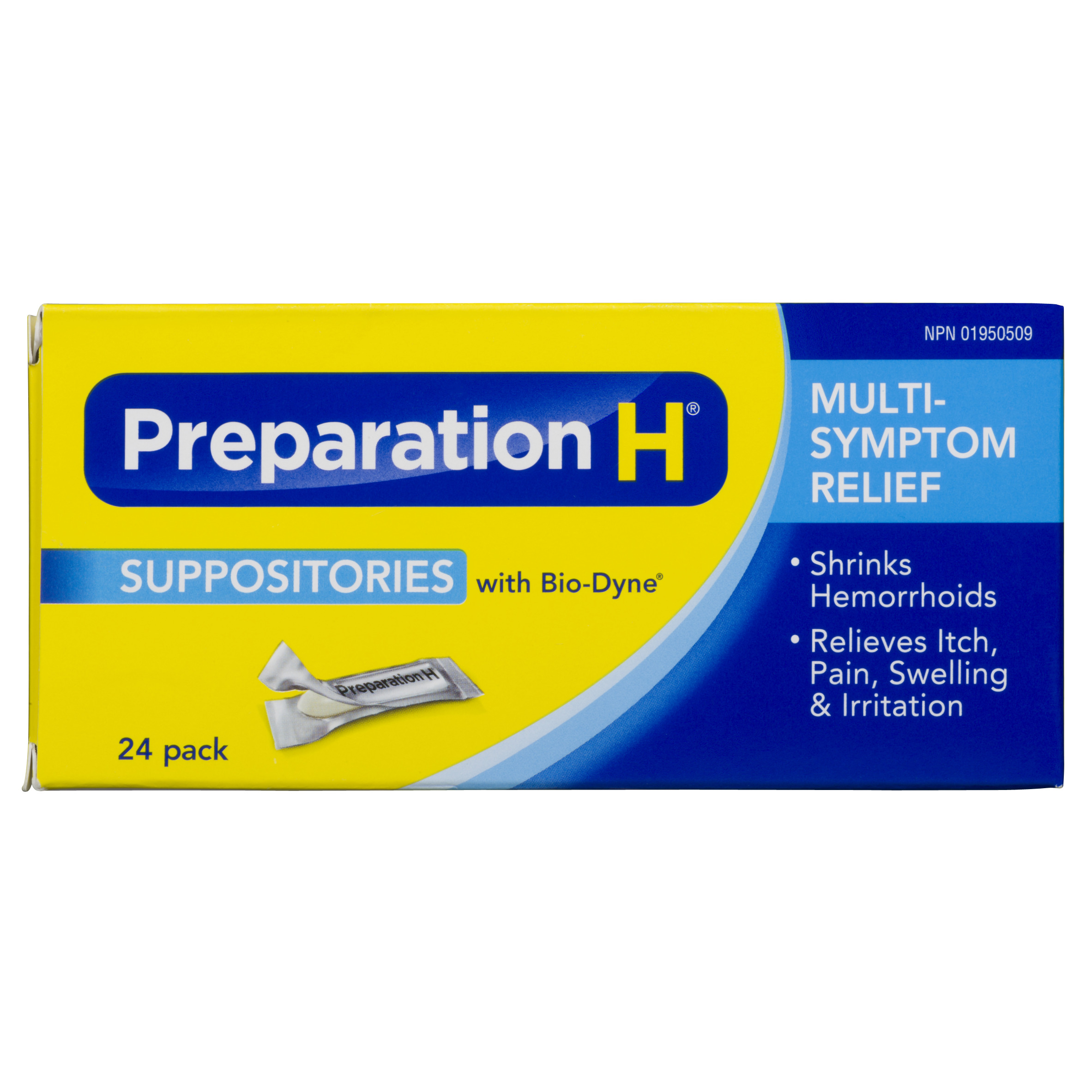 Buy Preparation H Suppositories 24EA | FreshCo