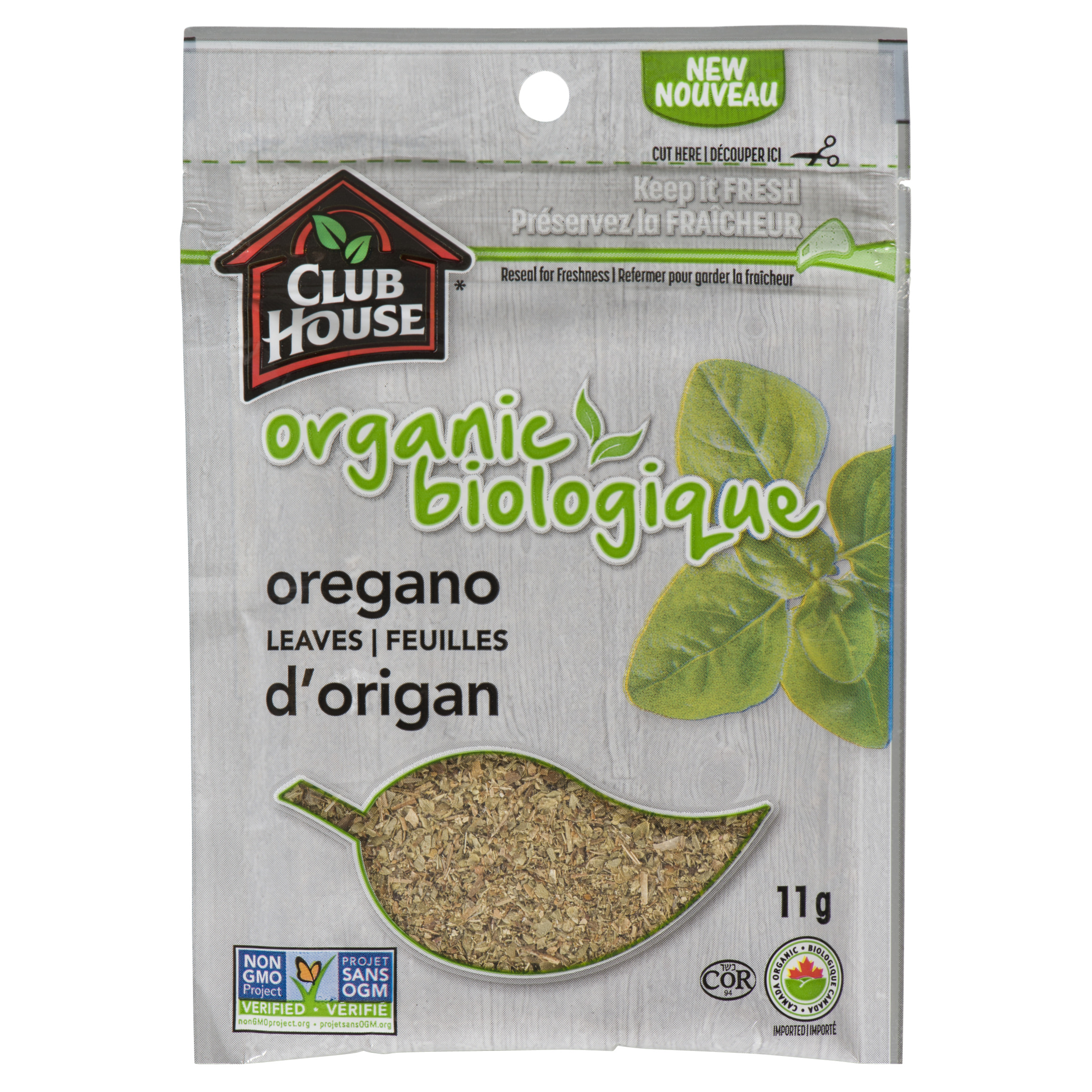 Buy Club House Organic Bag Oregano Leaves 11 g | Safeway Canada
