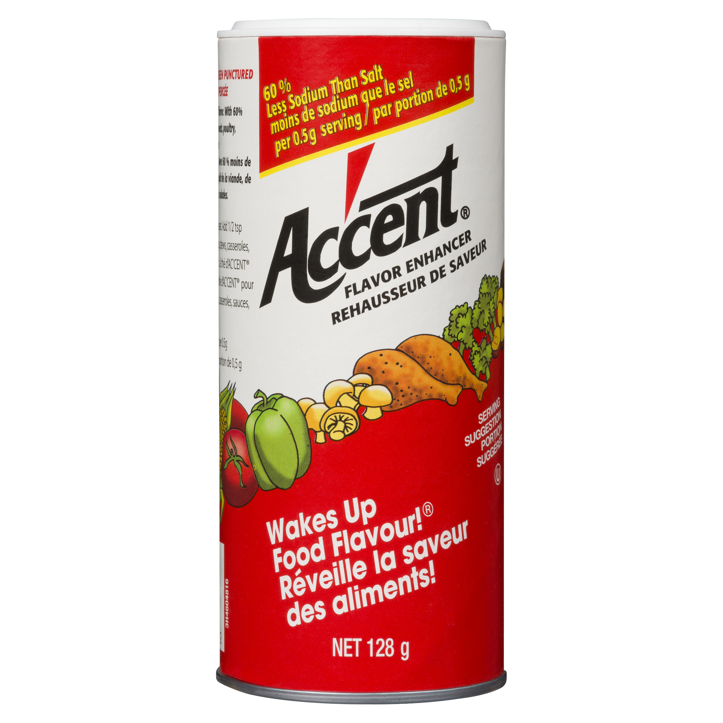 Buy Accent Seasoning Flavor Enhancer Less Sodium 128 g | FreshCo